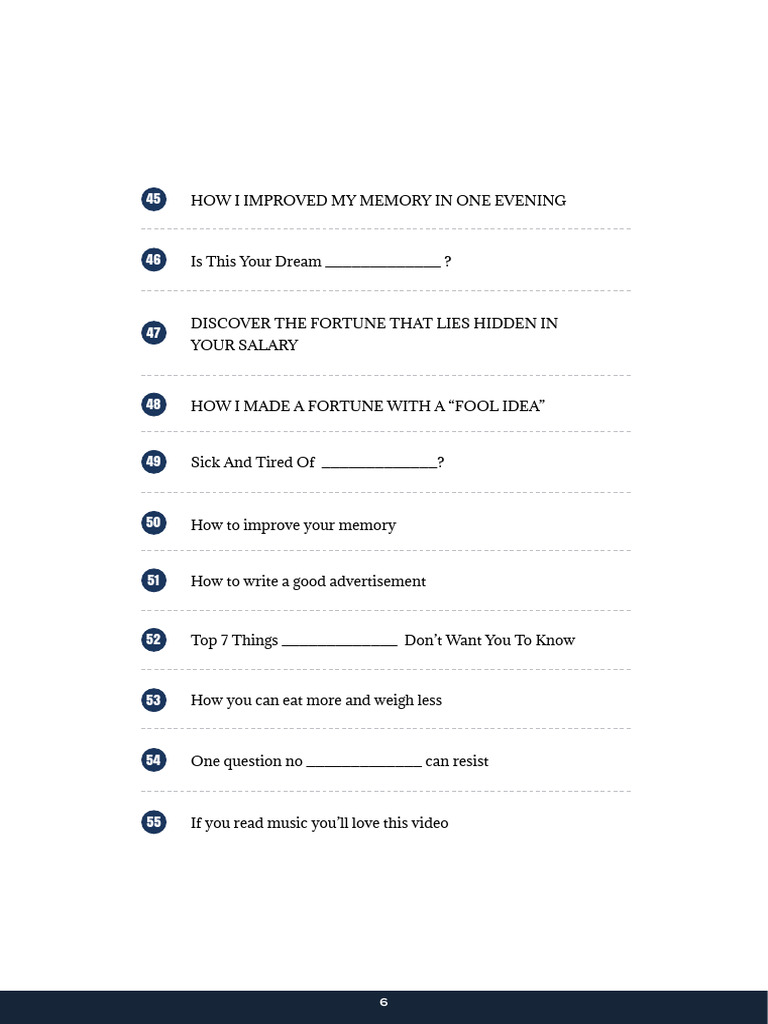 Unlock Hidden Potential | PDF