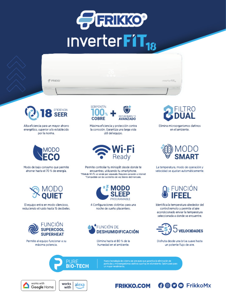 Ficha Tecnica - Frikko Fit 18 | PDF