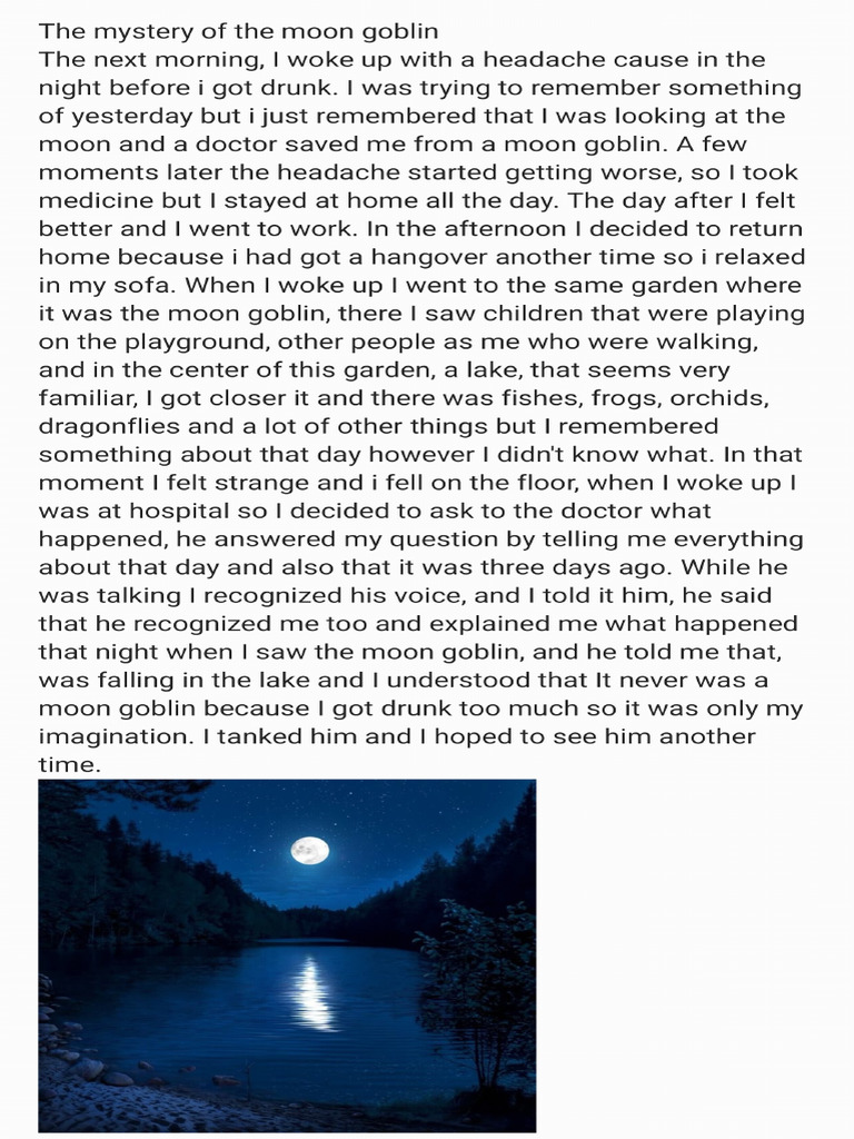 The Mystery of The Moon Goblin - 241014 - 185247 | PDF