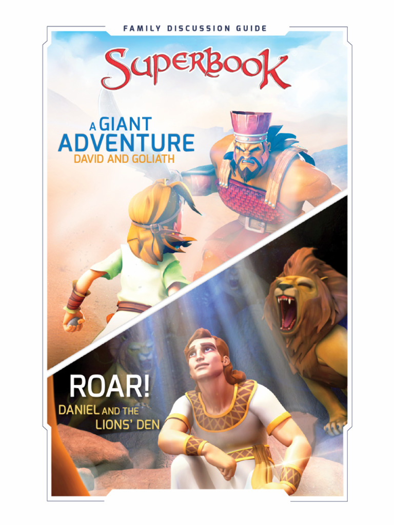 Superbook Back to School Discussion Guide and Activity Pages 0 | PDF