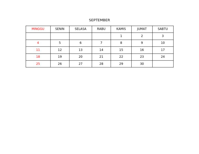 KALENDER TABUNGAN | PDF