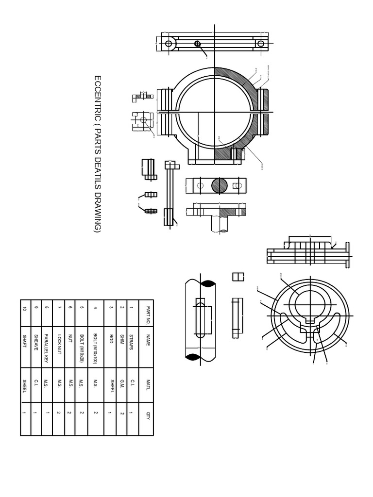 Eccentric Parts Details and Specifications | PDF