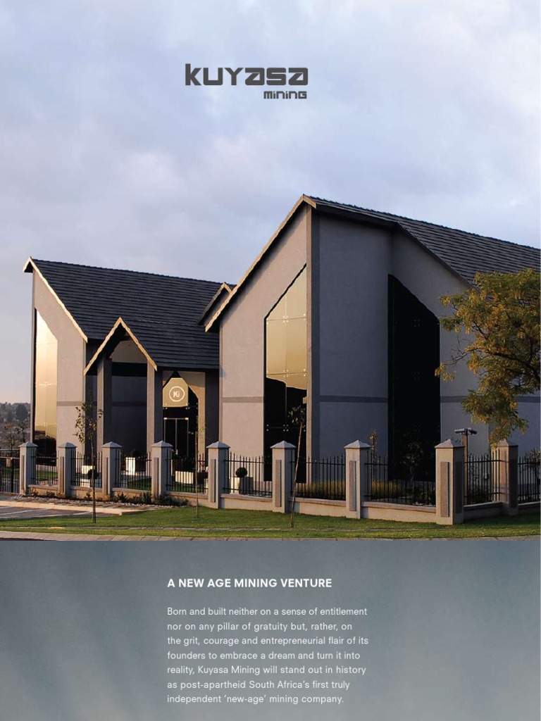 Kuyasa Brochure | PDF | Coal Mining | Mining