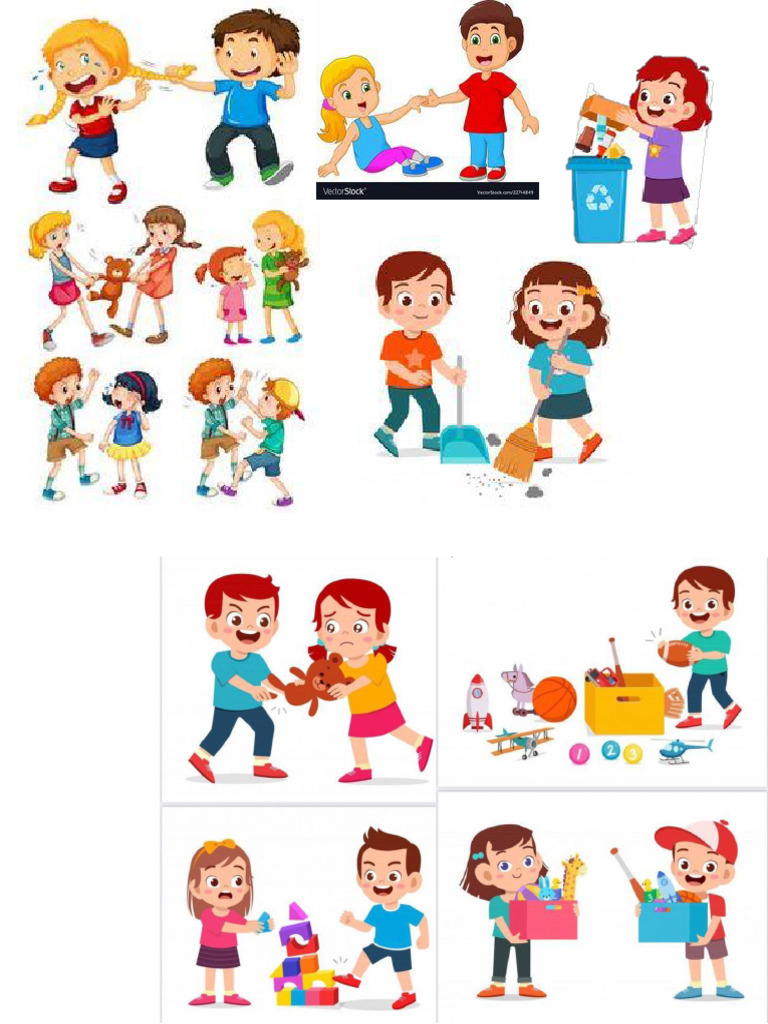 Acciones Buenas y Malas para Niños | PDF