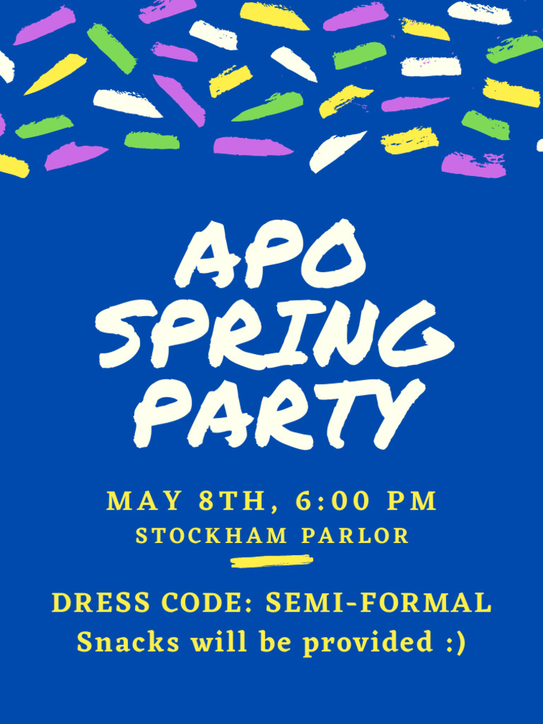 APO Spring Party | PDF