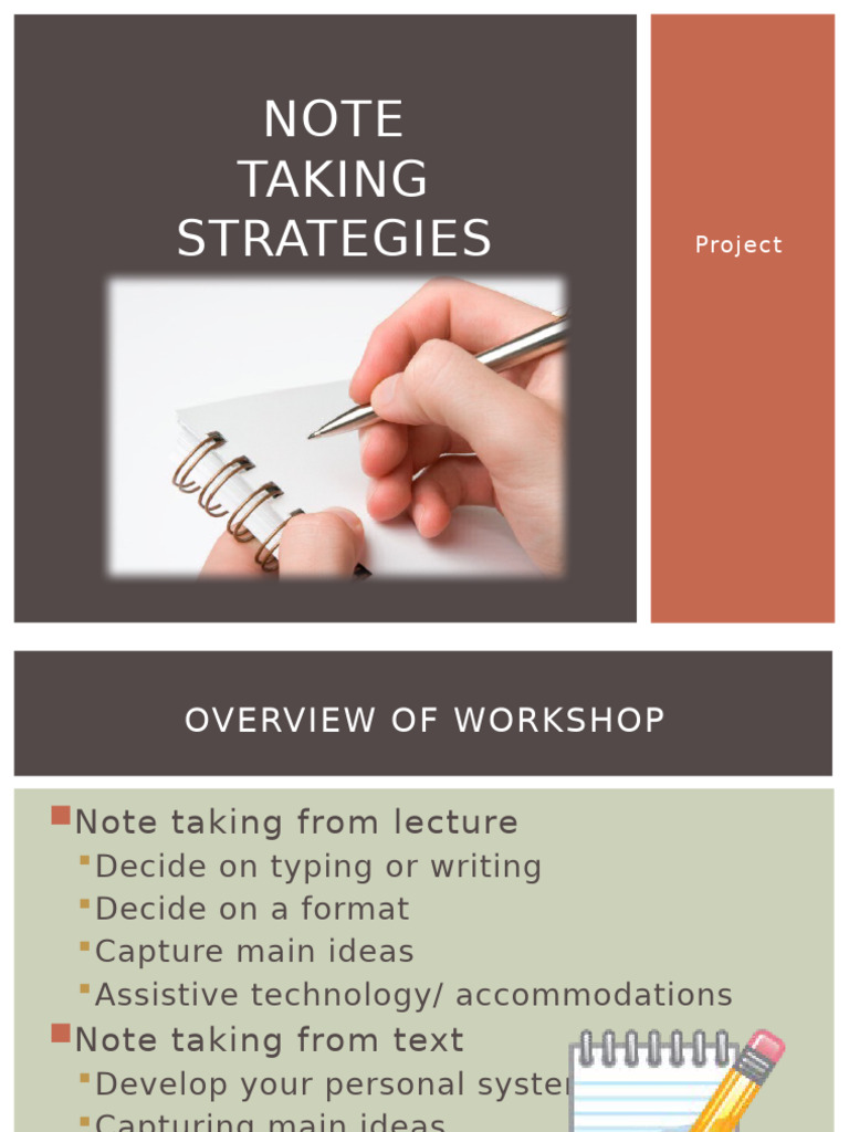 Note Taking Strategies | PDF | Microsoft Power Point | Computing