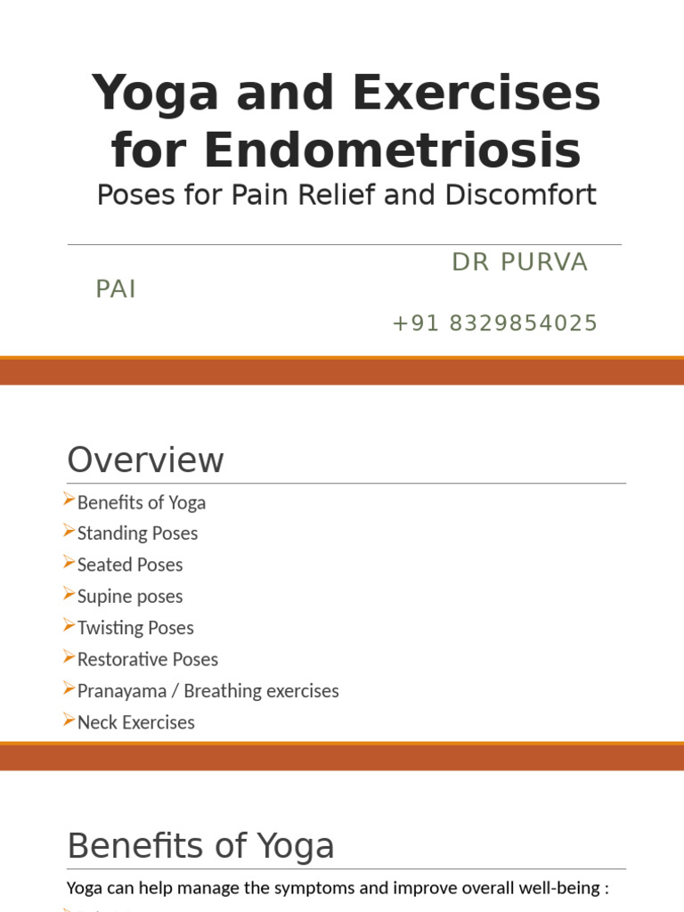 Yoga for Endometriosis Relief | PDF