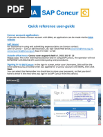 SAP Concur Expense Claim User Manual | PDF | Mobile App | Ios