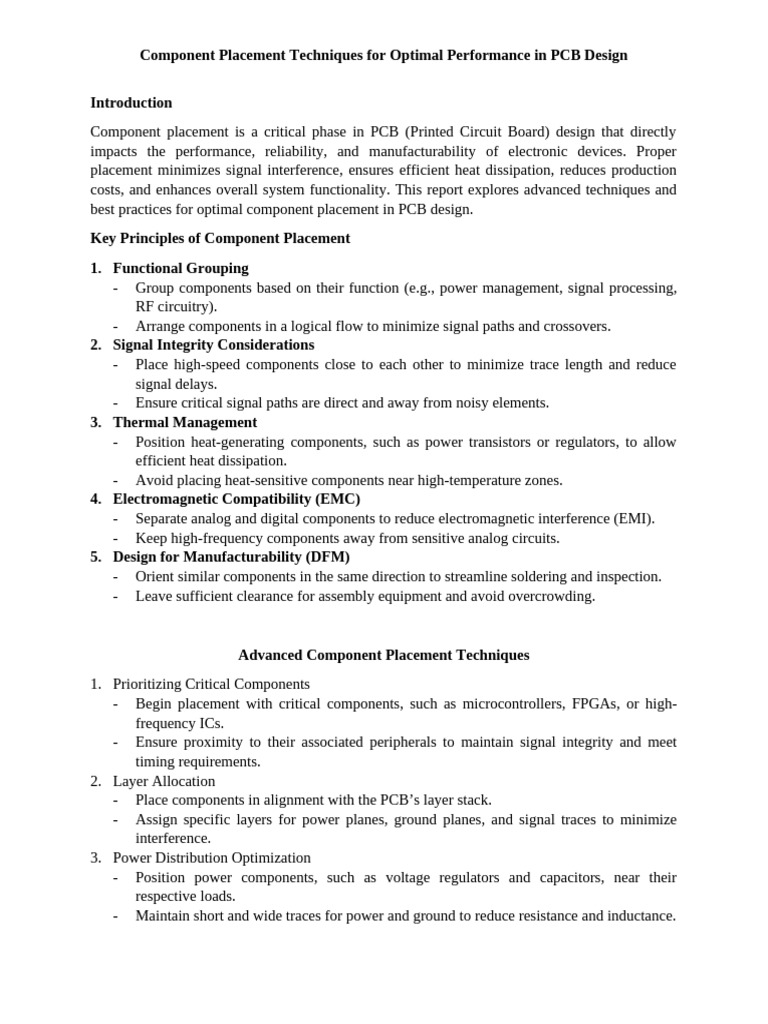 Elective 1 Report | PDF | Printed Circuit Board | Electronic Circuits