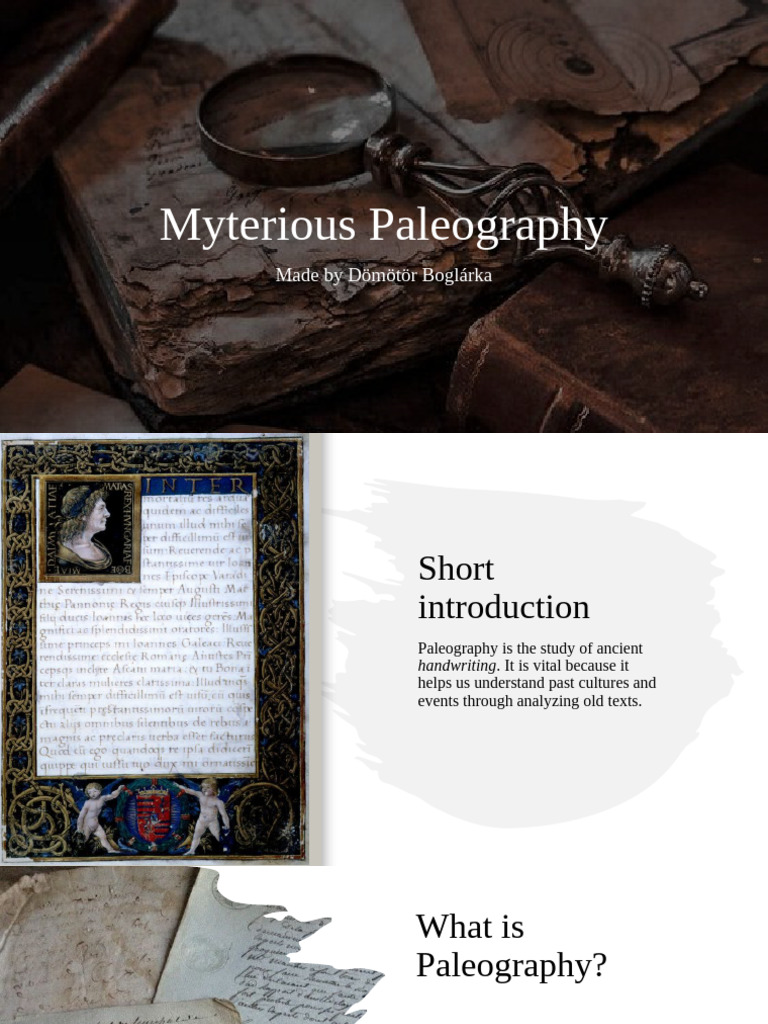 Paleography | PDF | Palaeography | Manuscript