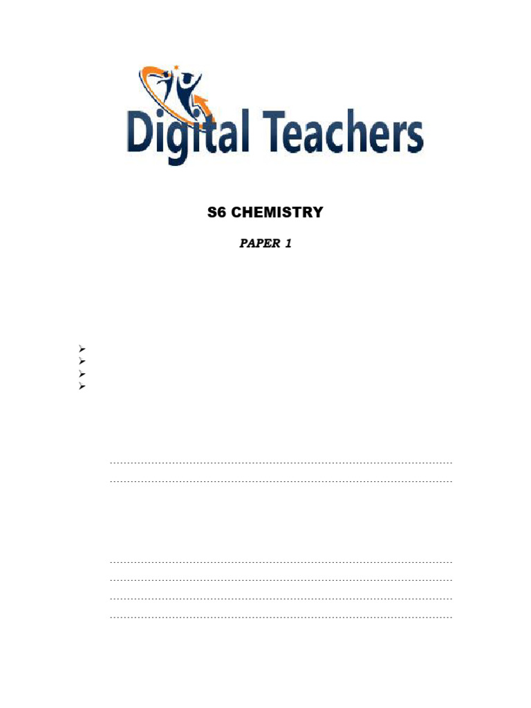 A Level Chemistry Paper 1 Set 25 | PDF | Distillation | Acid
