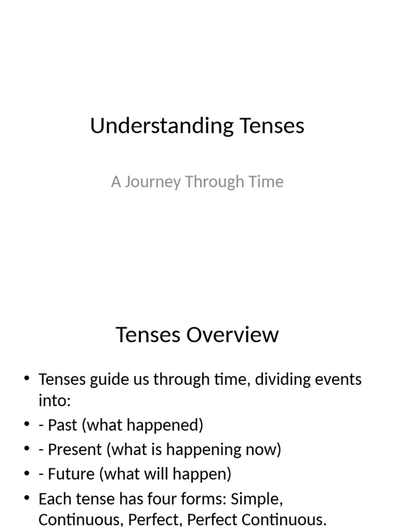 Understanding_Tense. | PDF