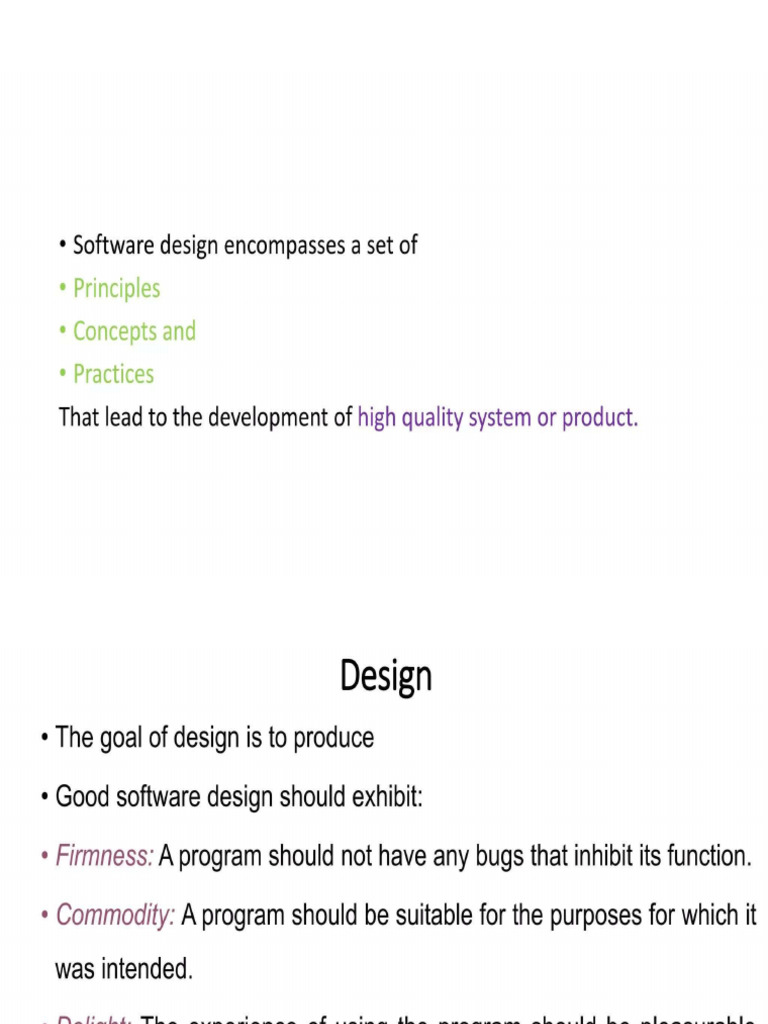 UNIT-III Design Concept | PDF