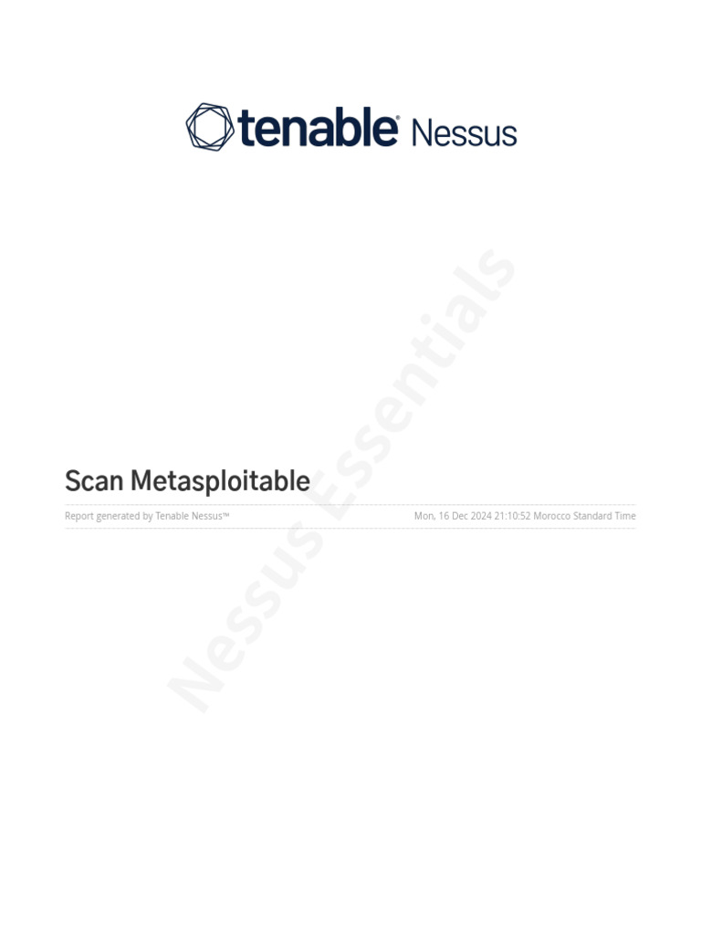 Scan Metasploitable - 9gful2 | PDF | Transport Layer Security | Secure ...