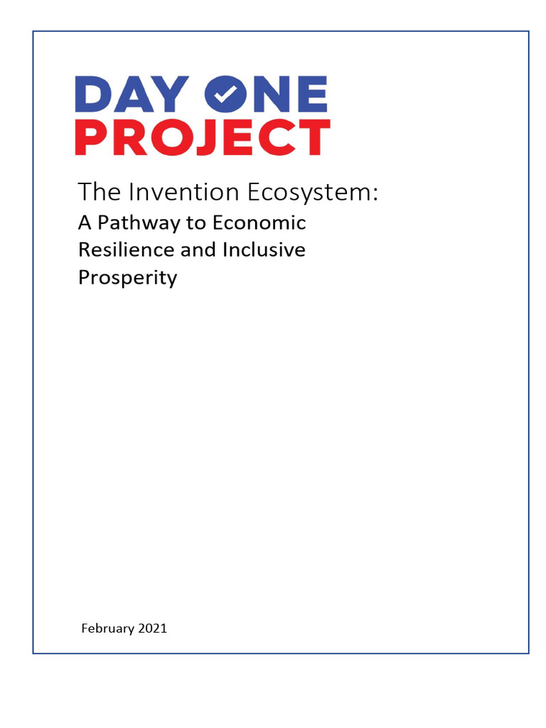 The Invention Ecosystem:: A Pathway To Economic Resilience and ...