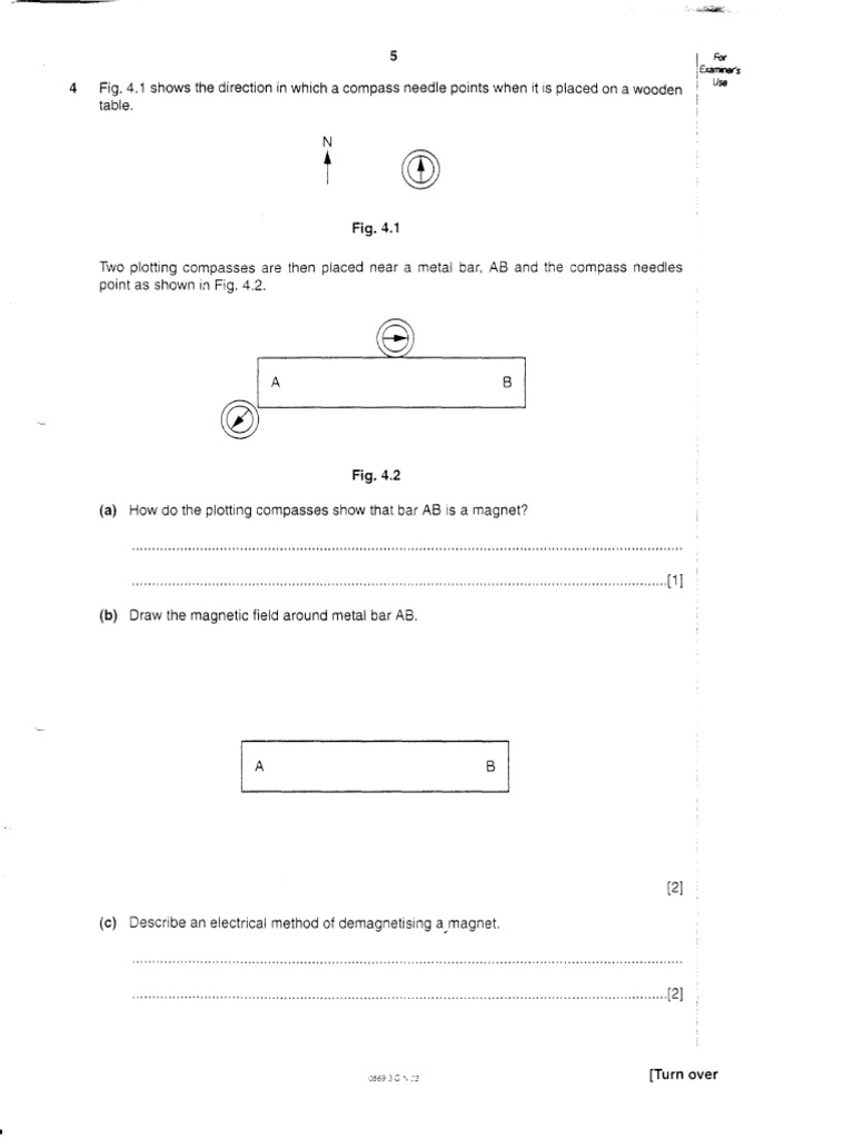 Magnetism QUESTIONS | PDF