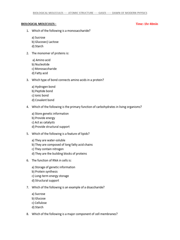 MCQS 1 | PDF | Gases | Electron