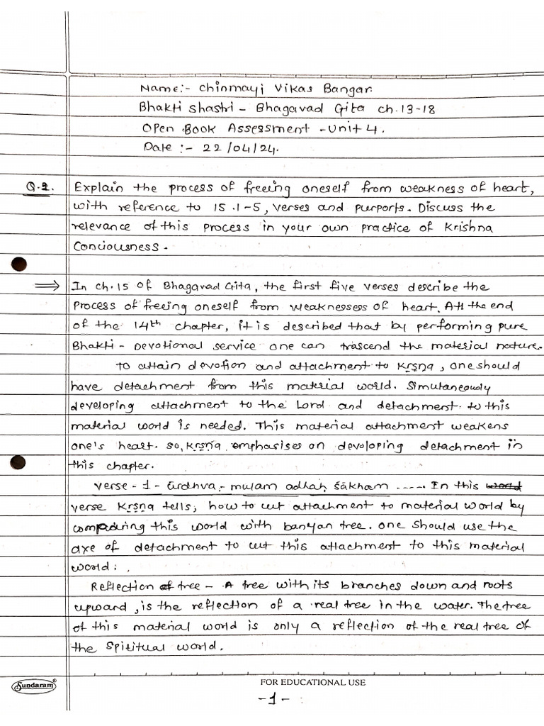 2898910-Chinmayi___Vikas___Bangar__Unit_4__OBA__BG_Ch._13_to_18 | PDF