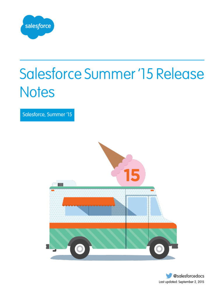 salesforce_summer15_release_notes | PDF | Mobile App | Ios
