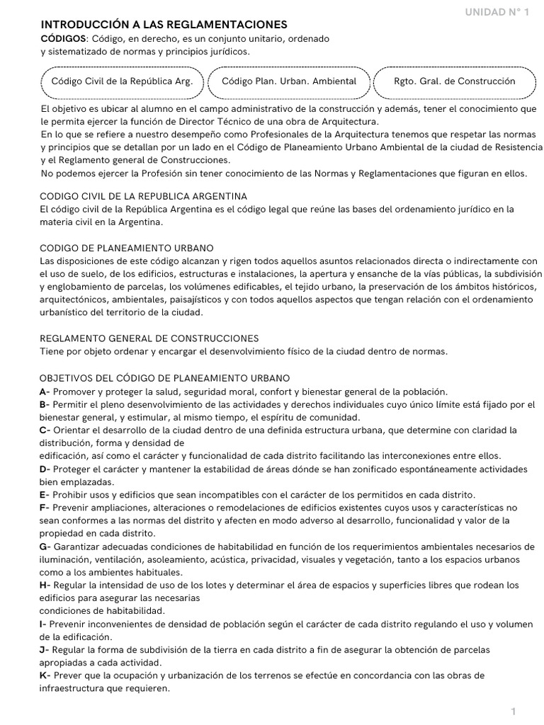 APUNTE U1-Conocimientos Previos a La Iniciación de La Construcción de La Obra | PDF ...