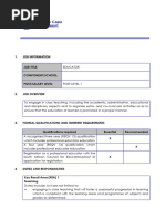 QMS Work Plan for Departmental Head 2023 | PDF
