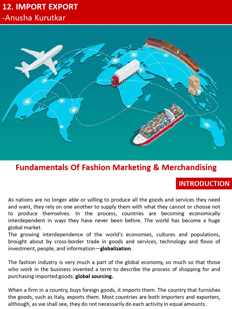 12- Import Export (1) | PDF | Cargo | Bill Of Lading