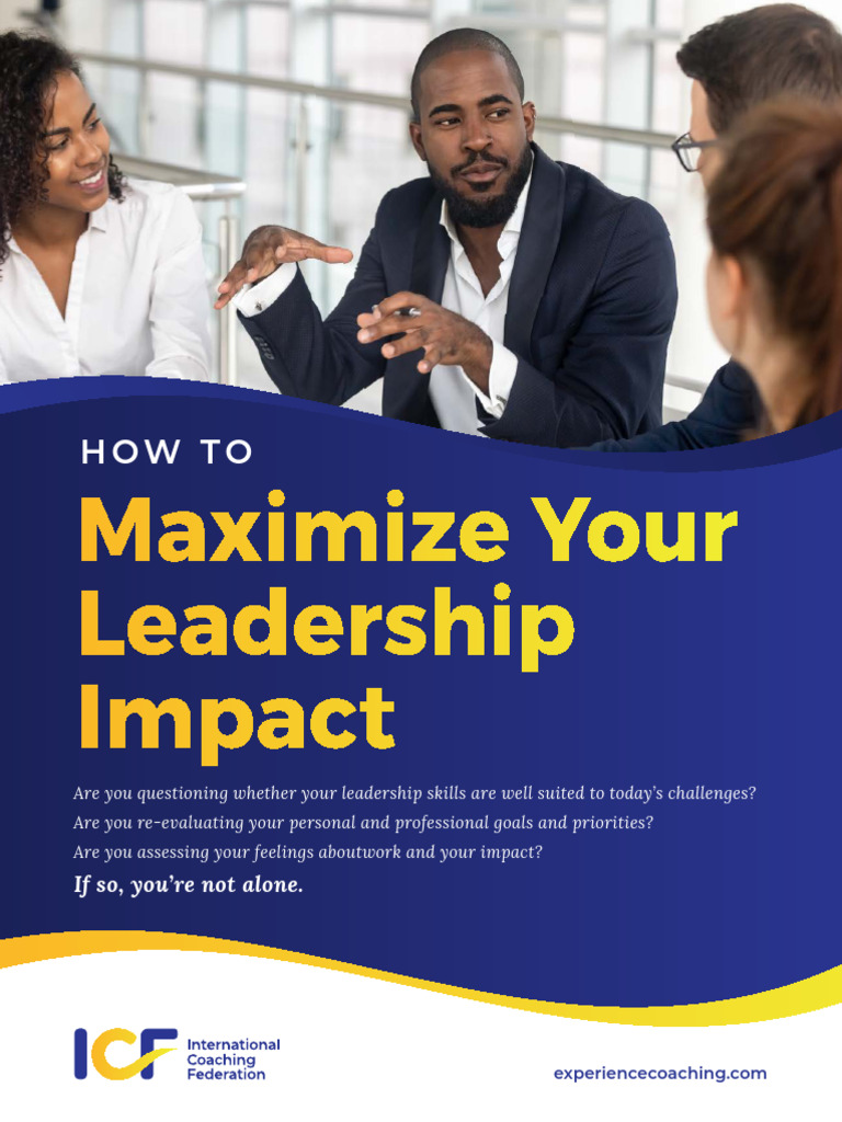Maximize Leadership Impact | PDF | Leadership | Social Psychology