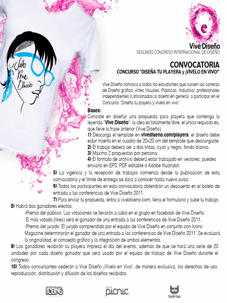 Playera Vive | PDF | Diseño