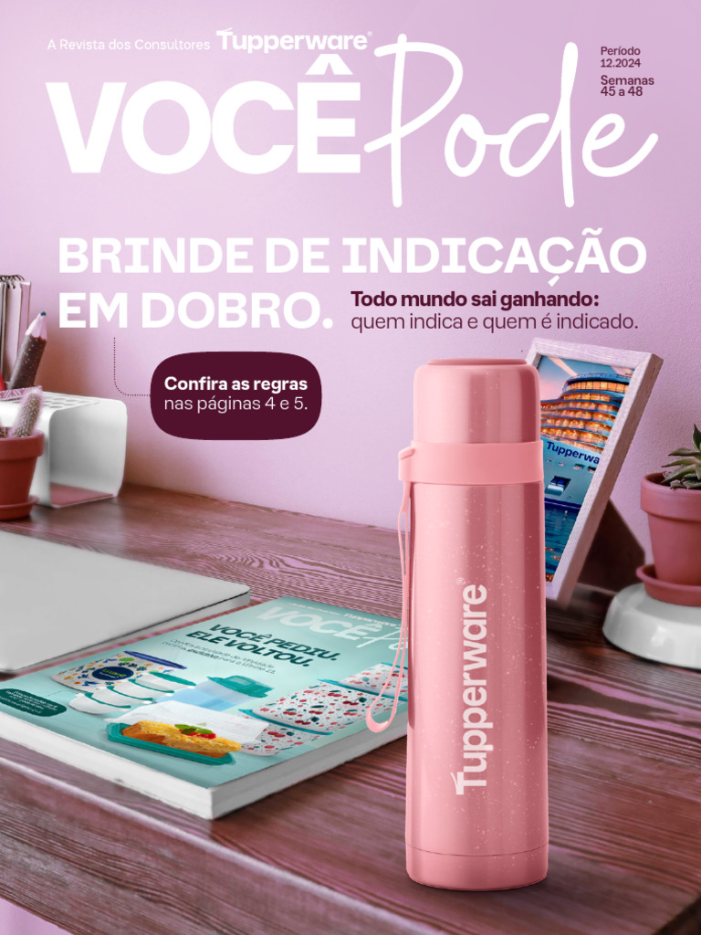 TUPPERWARE Revista VOCÊ PODE - 12/2024 | PDF | Termodinâmica | Temperatura