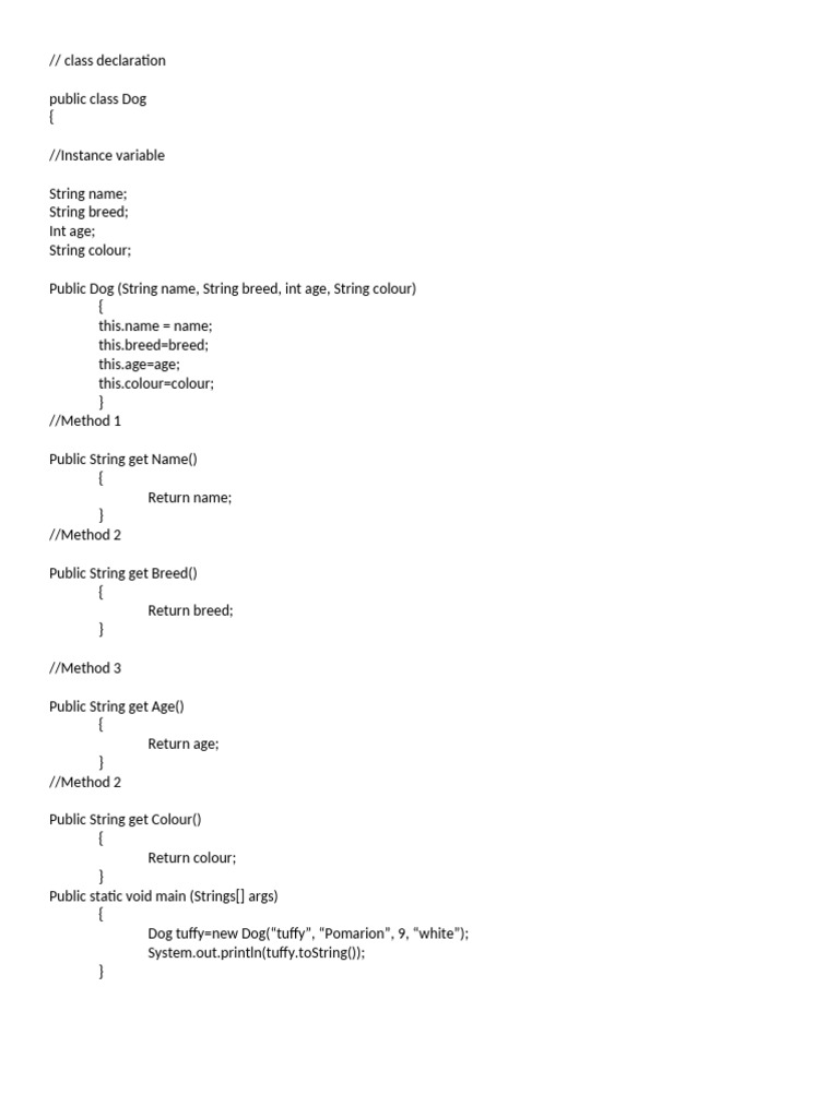 Oops Concepta Pdf Class Computer Programming Method Computer Programming