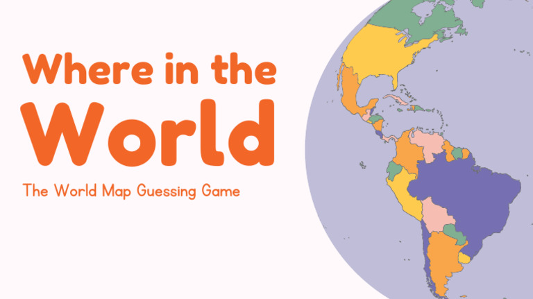 Geography World Landmark Game Presentation | PDF