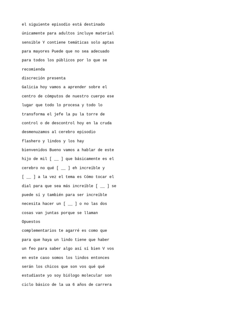 (Spanish (Auto-Generated) ) EL CEREBRO - Estanislao Bachrach - LA CRUDA #4 Con MIGUE GRANADOS ...