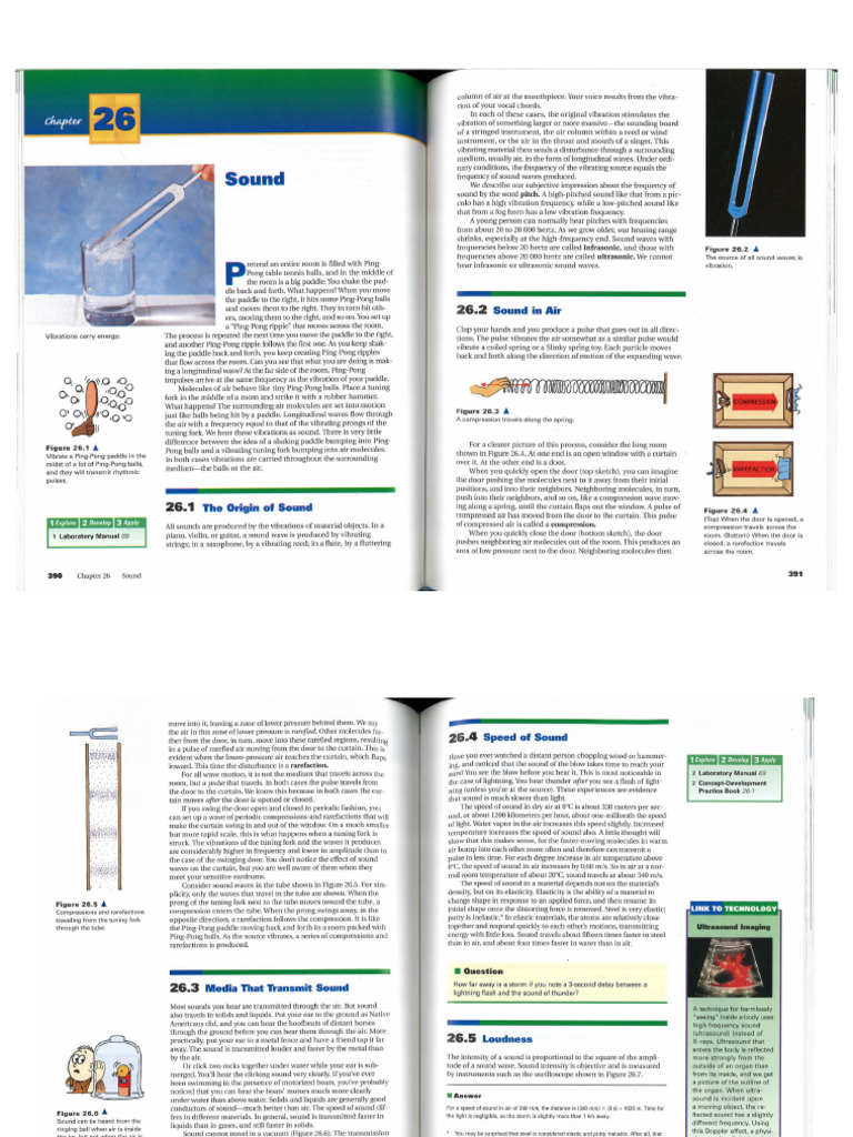 Sound (Textbook) | PDF