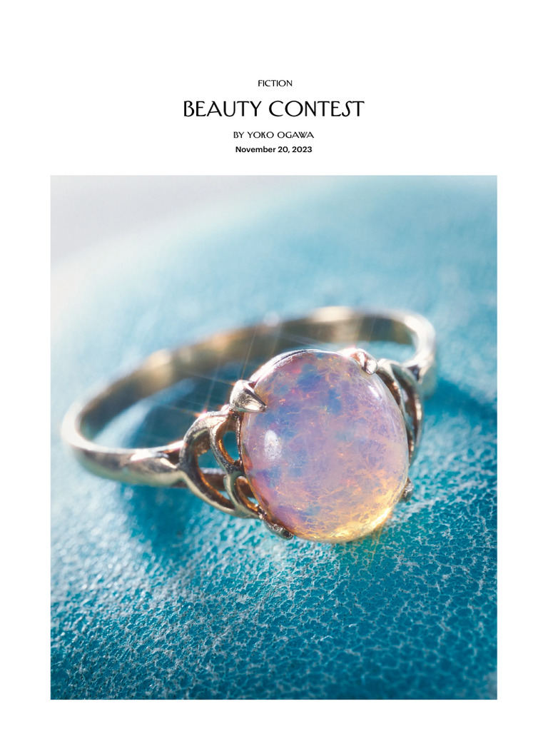 Yoko Ogawa's "Beauty Contest" Story | PDF