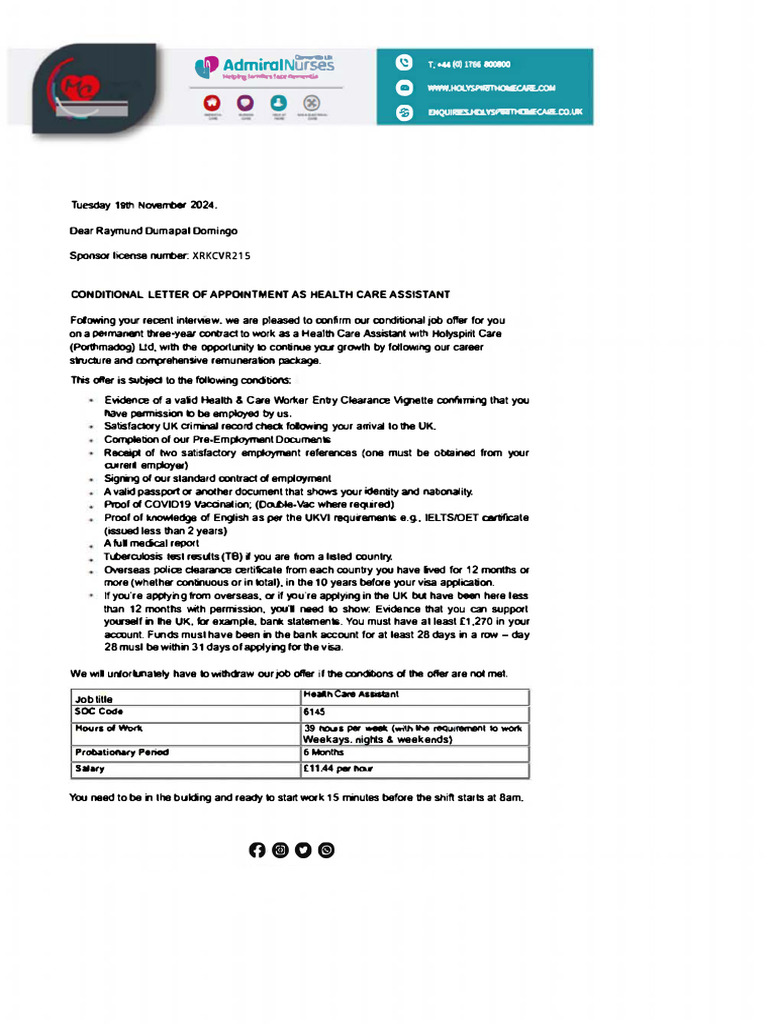 Offer Letter | PDF | Economies | Business