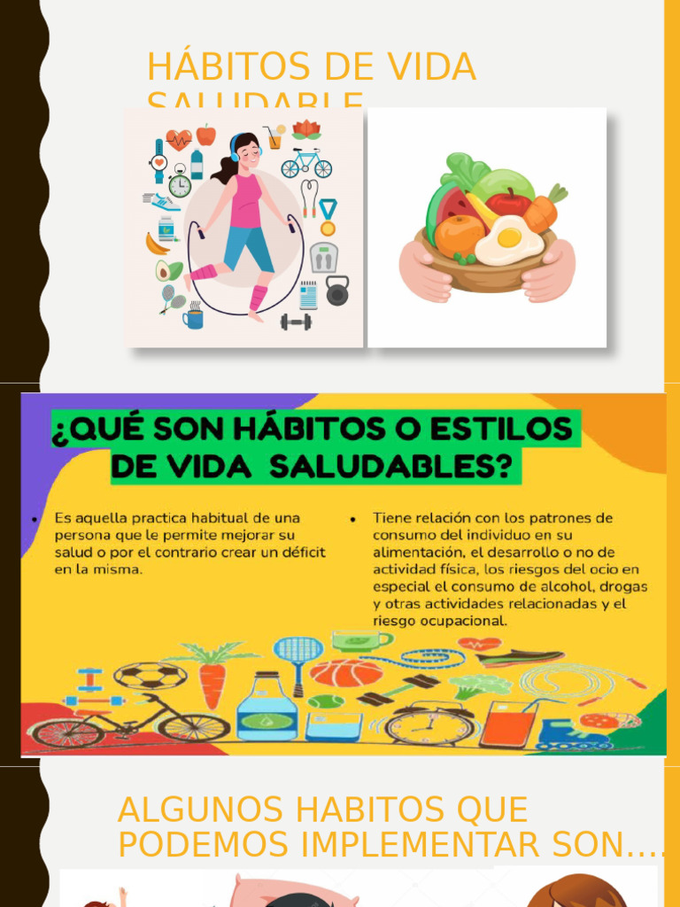 Hábitos de Vida Saludable | PDF