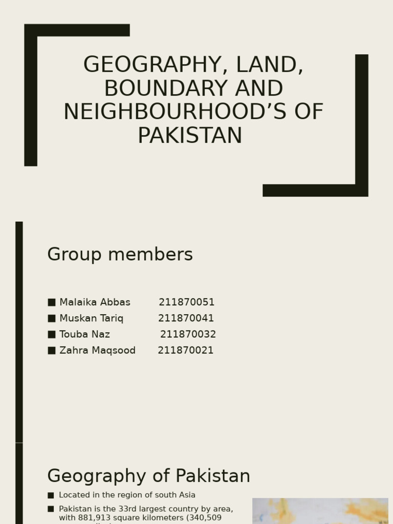 pak study presentation | PDF