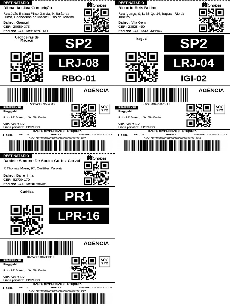 Central do Vendedor da Shopee | PDF