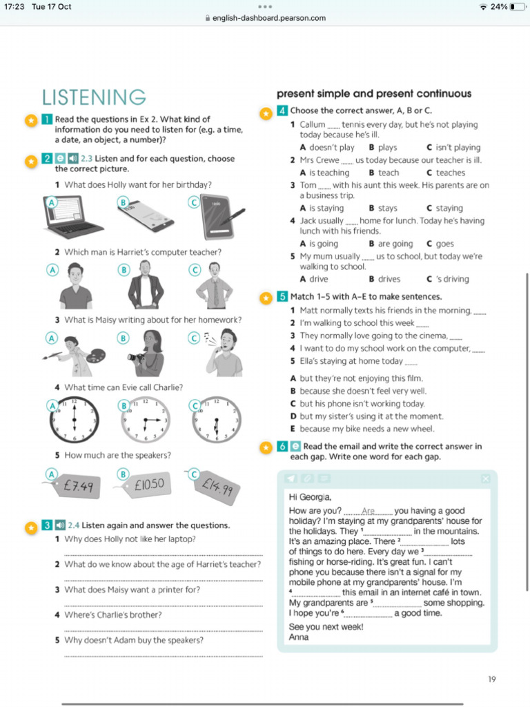 Listening part 2 | PDF