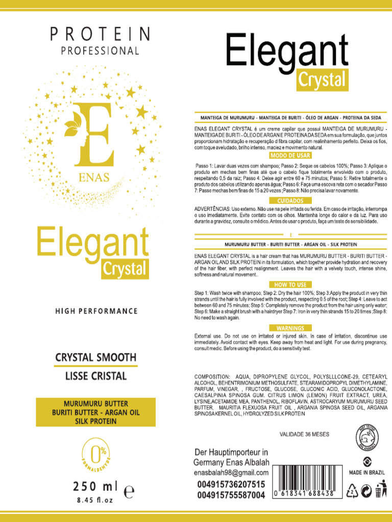 Elegant Crystal 300 - 800 Unidades | PDF