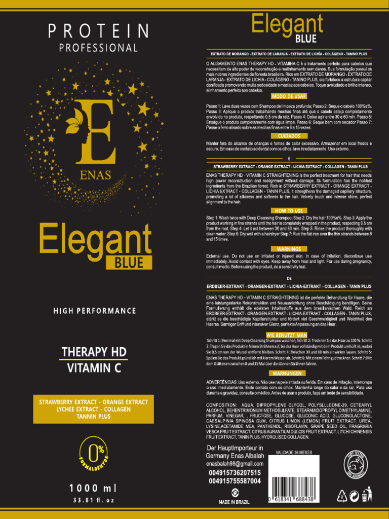 Elegant Blue 1000 - 100 Unidades | PDF