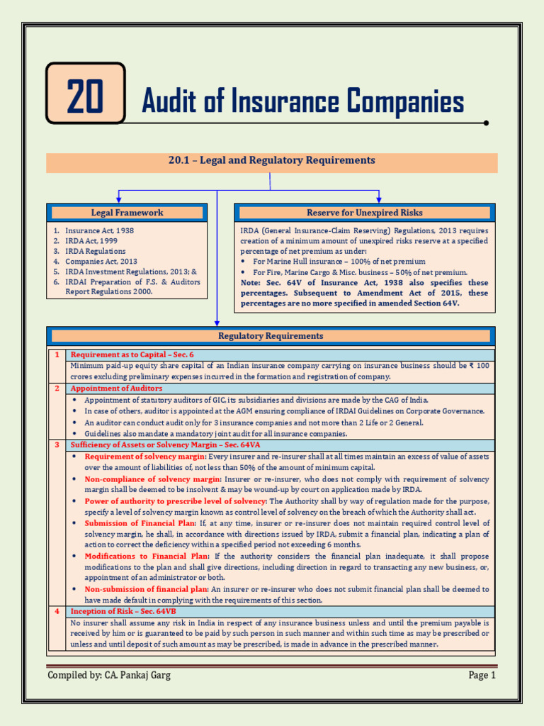 Insurance Audit Guidelines and Practices | PDF | Reinsurance | Insurance