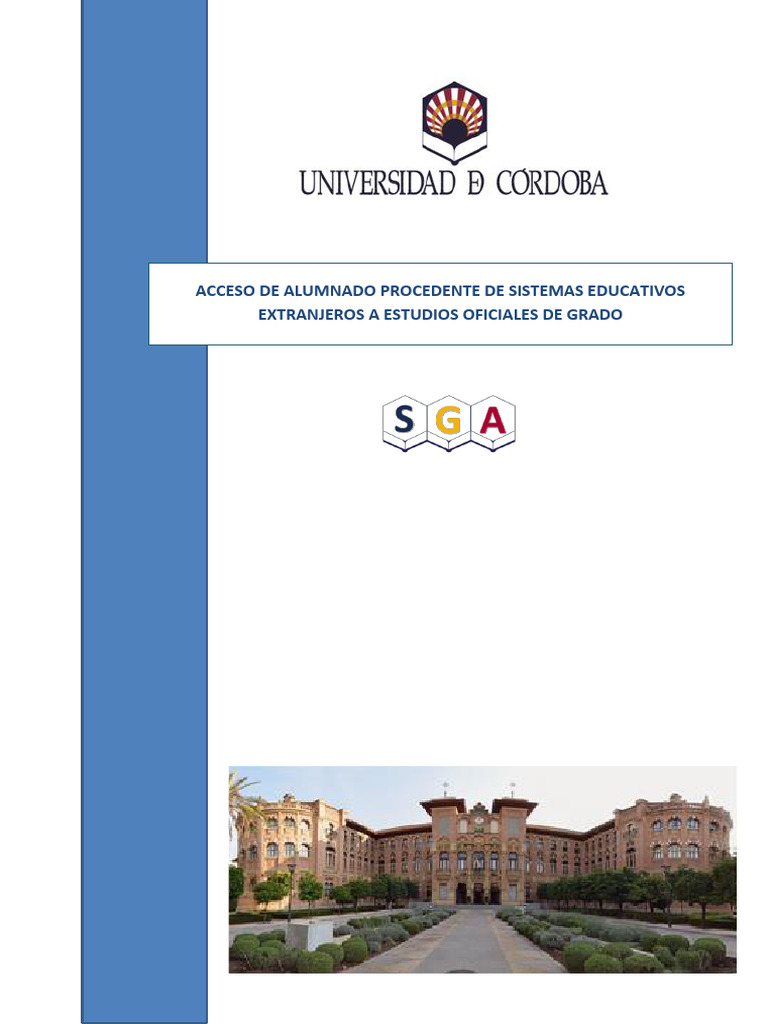 Acc Grados Desde Estudios Extranjeros | PDF | Educación más alta | España