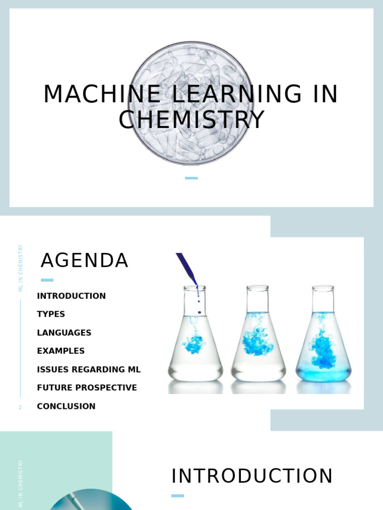 Machine Learning in Chemistry | PDF | Machine Learning | Artificial ...