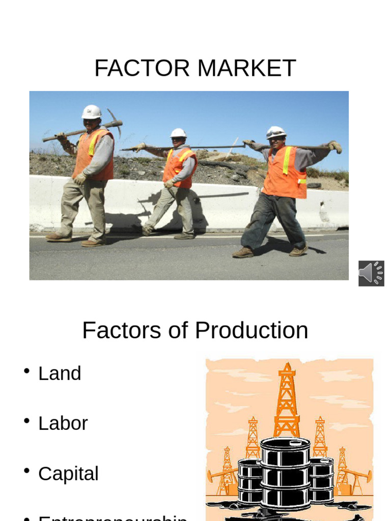 Factor Market PPT 2021 | PDF | Labour Economics | Supply (Economics)