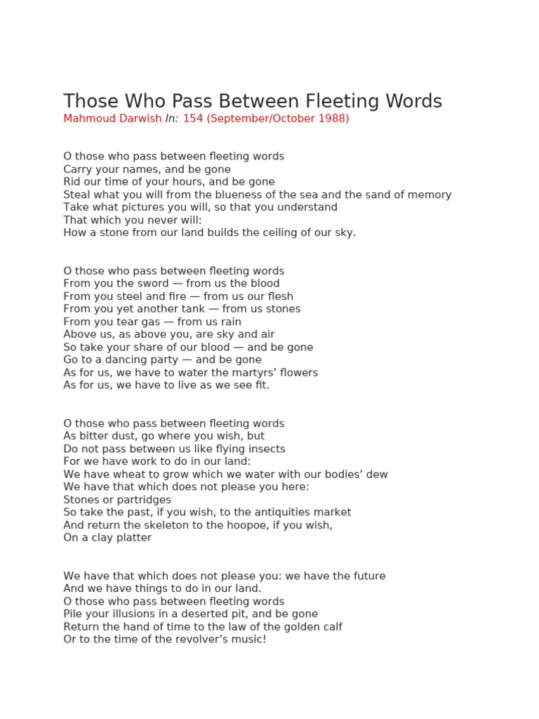 speech-choir-piece 2 | PDF