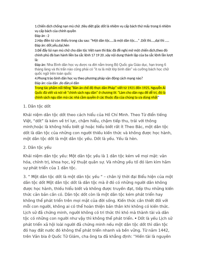 câu hỏi lsd | PDF