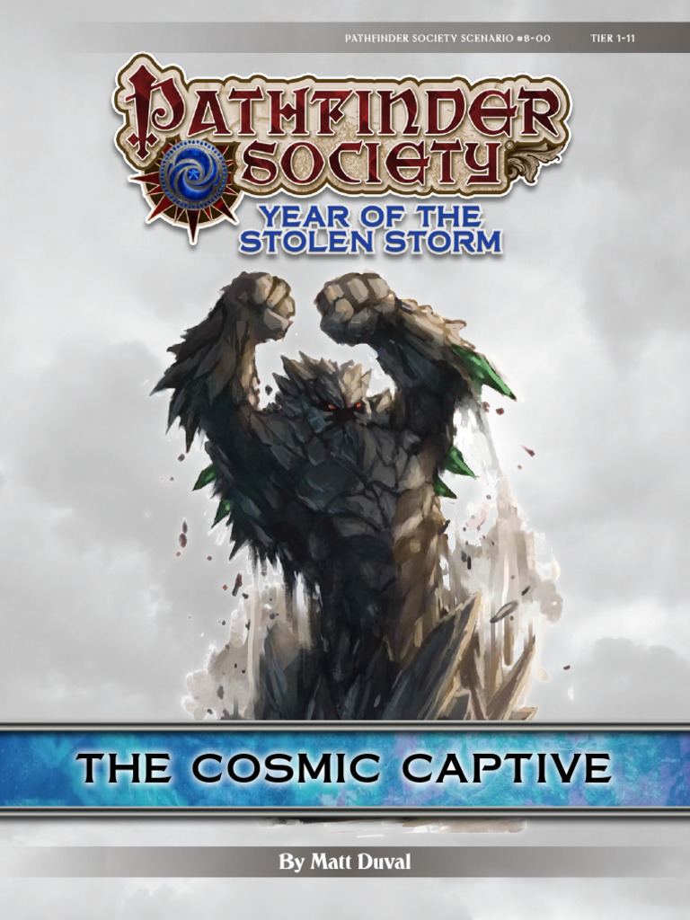 S08-00 - The Cosmic Captive | PDF | D20 System