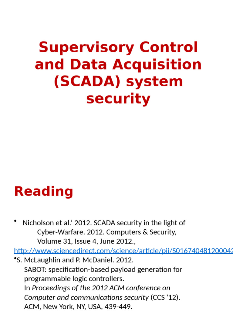 scada | PDF | Scada | Programmable Logic Controller