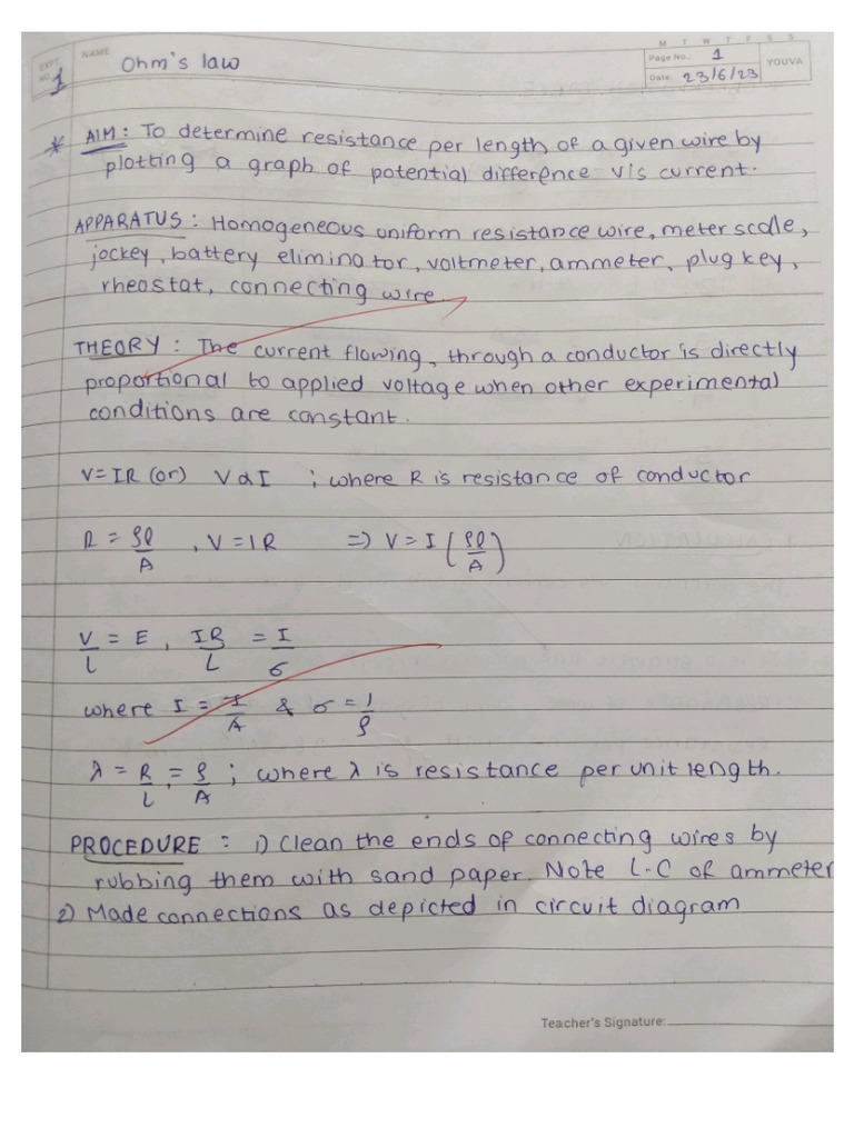 physics class 12 practicals | PDF